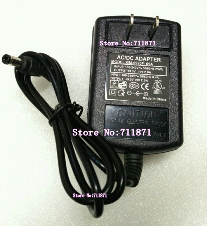 Input 100V to 240V Output 9V 2A AC/DC Adapter 5.5*... – Grandado