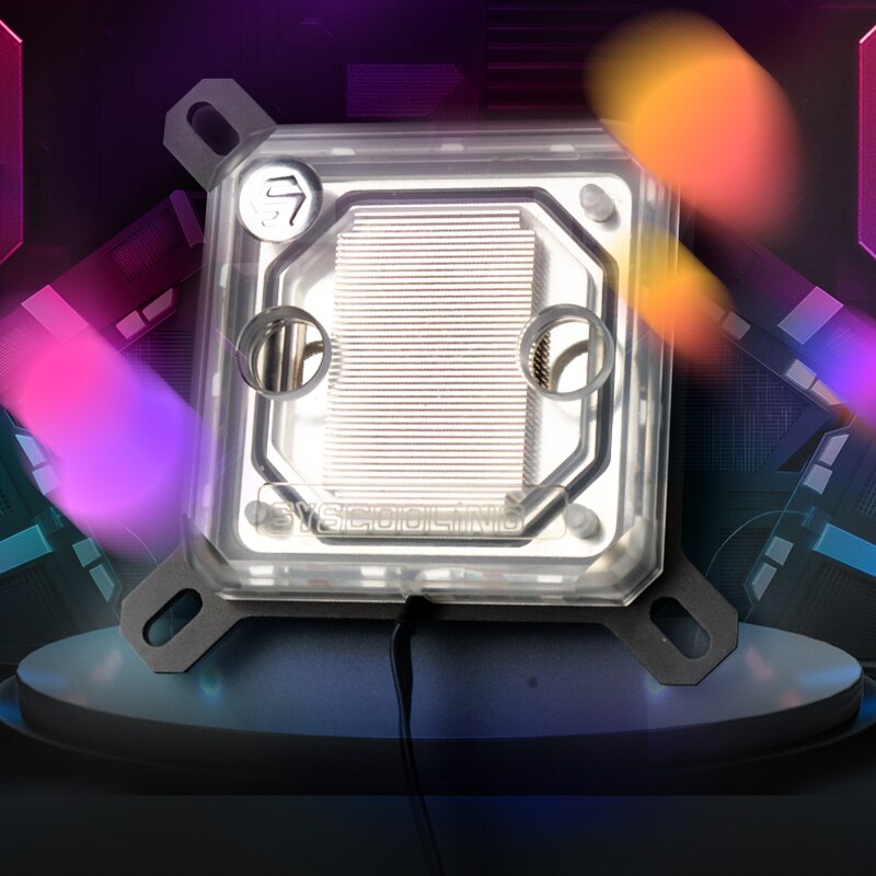 Syscooling CPU water block RGB Acrylic Water Cooli... – Grandado
