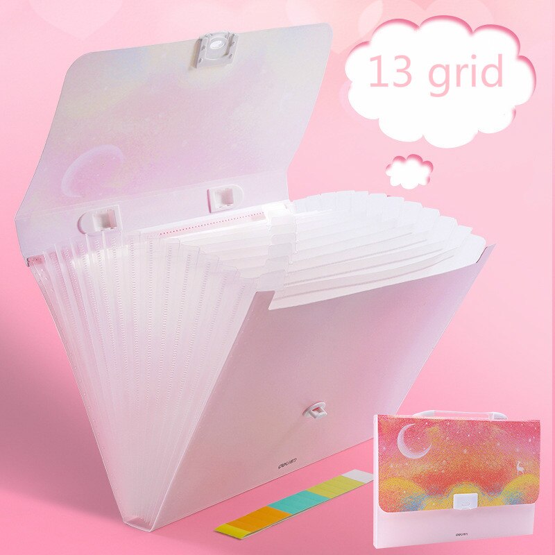 Kawaii Rainbow Elk A4 Expanding Wallet File Folder... – Vicedeal