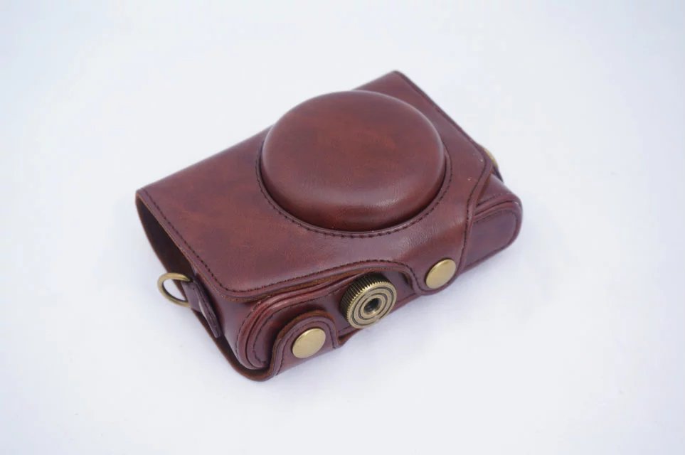 PU Leather Video Camera Case Bag For Canon SX720 P... – Grandado