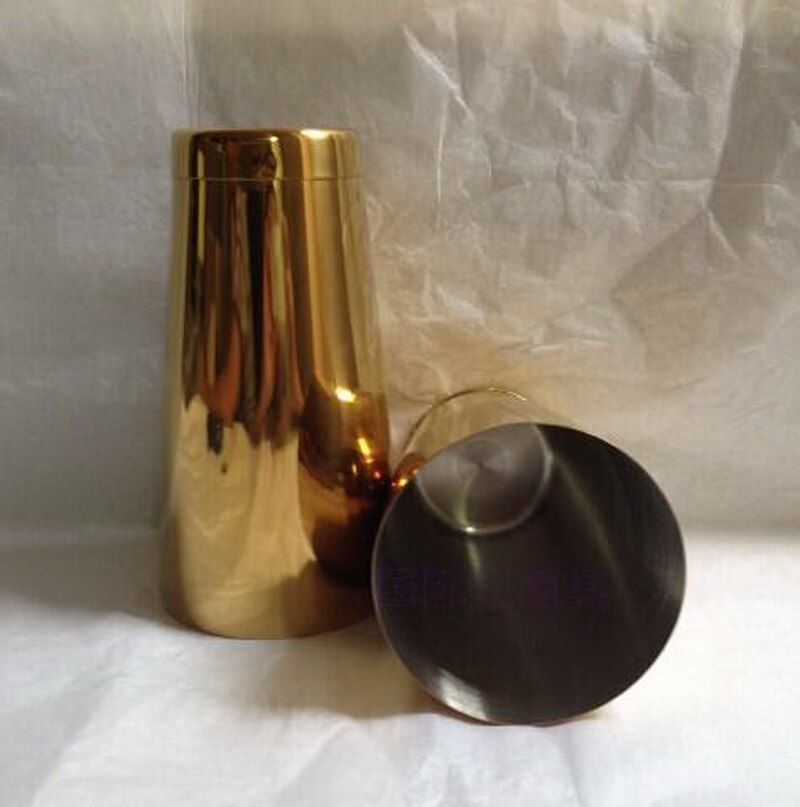 Boston 500 ml Shaker Cocktail Shaker edelstahl gol... – Grandado