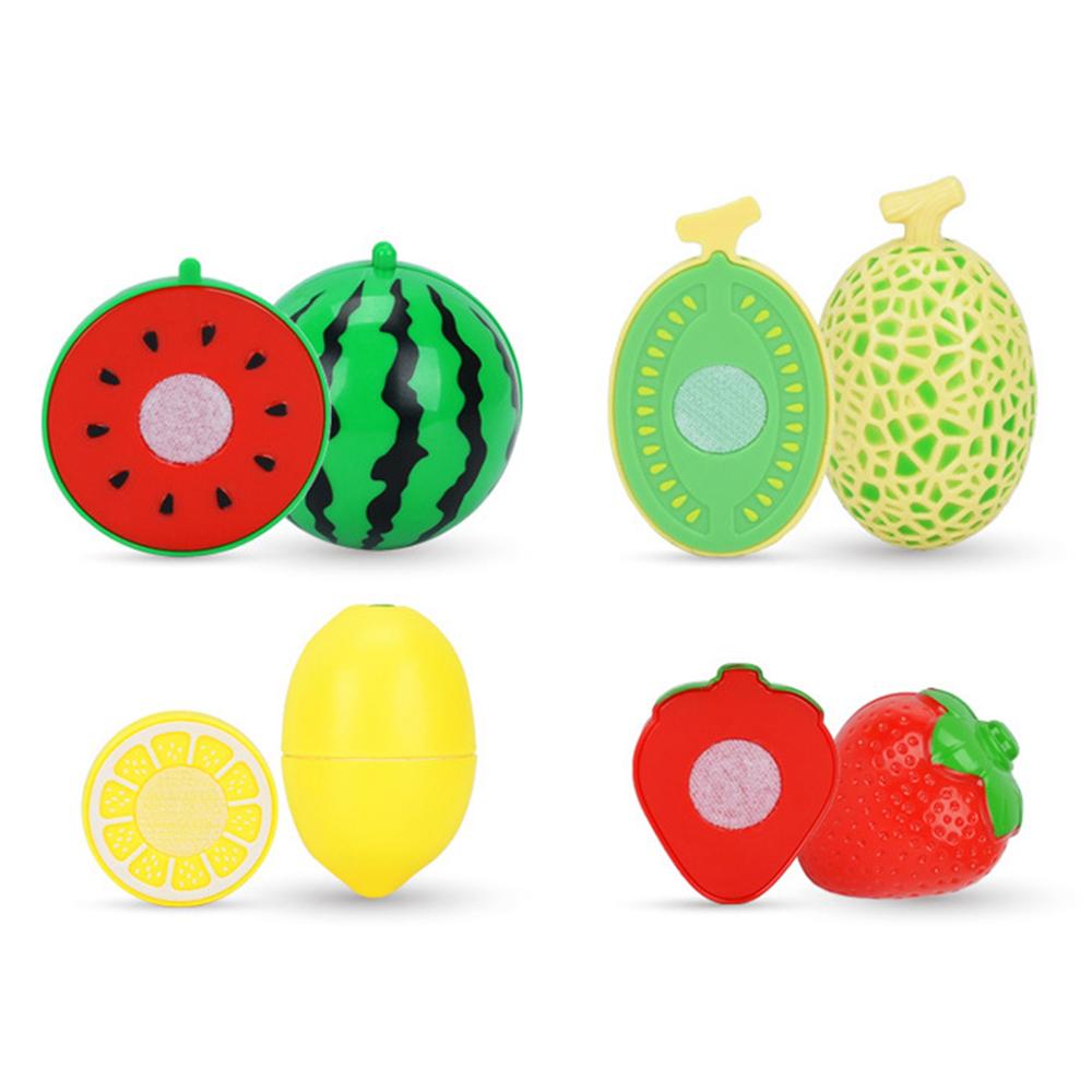 Cooks Kitchen Playset Cutting Food Play Set Fruits... – Grandado