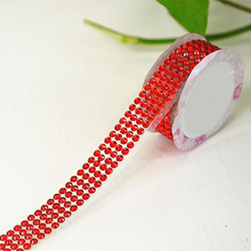 Crystal Colorful Roll Tape Self-Adhesive Rhineston... – Vicedeal