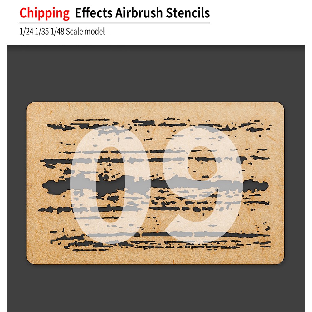 For LIANG-0009 Chipping Effects Airbrush Stencils ... – Grandado