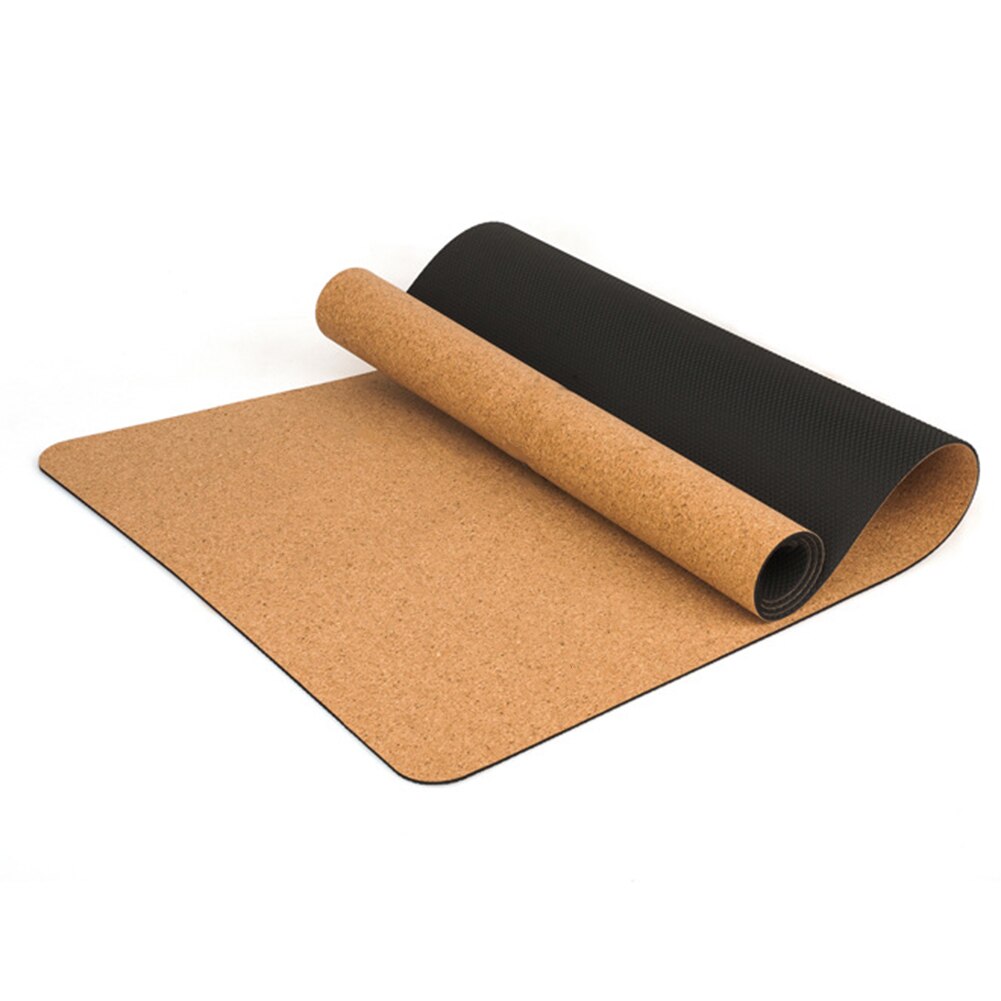 Natural Cork TPE Yoga Mat Fitness Gym Sports Mats ... – Grandado