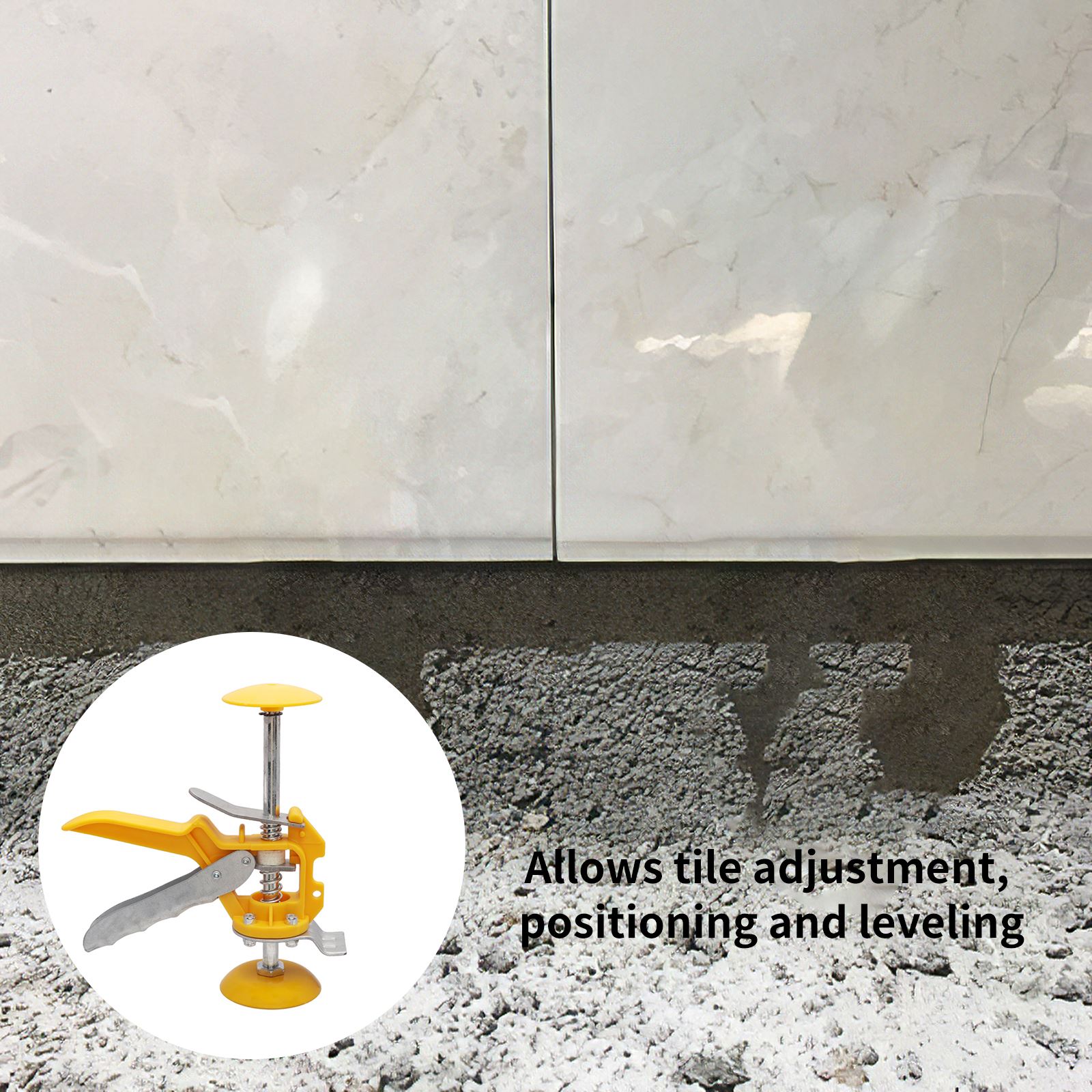 Height Adjustment Regulator Tile Locator Wall Cera Grandado