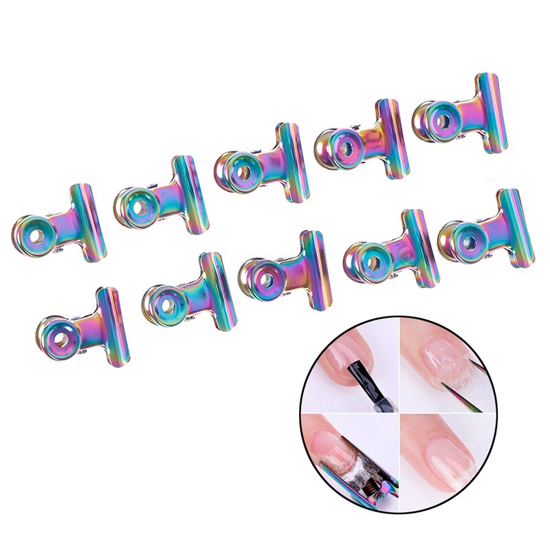 6Pcs Russische C Gebogen Nail Extension Socket Cli... – Vicedeal