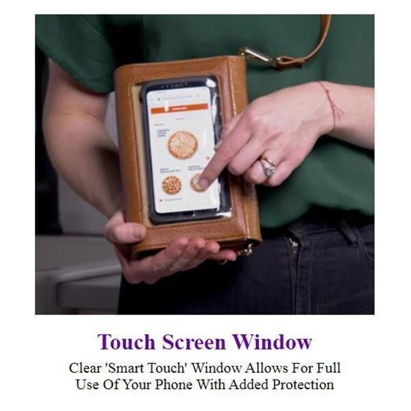 Schoon En Veilig Touch Screen Portemonnee – Vicedeal