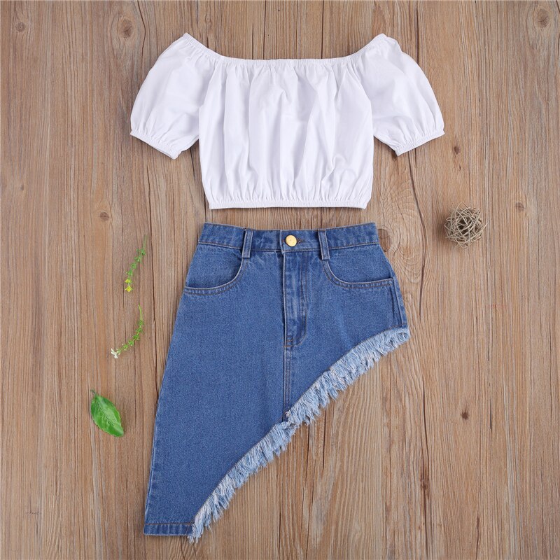 Peuter Kids Baby Meisjes Kleding Zomer Pak 2 Stuks... – Grandado