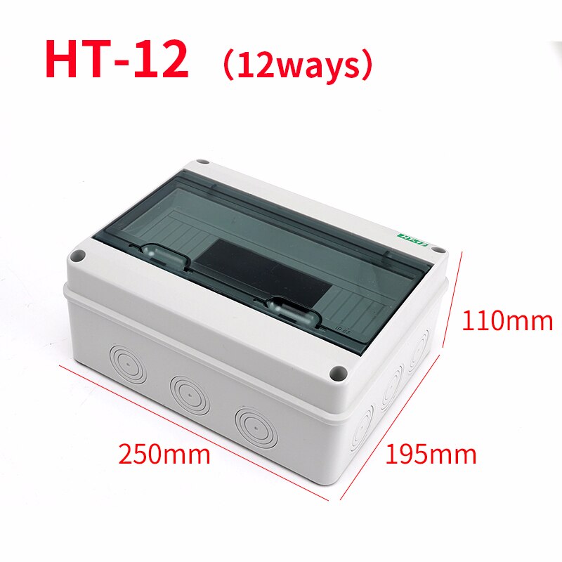 HT-5/8/12/15/18/24 Way Plastic Electrical Distribu... – Vicedeal