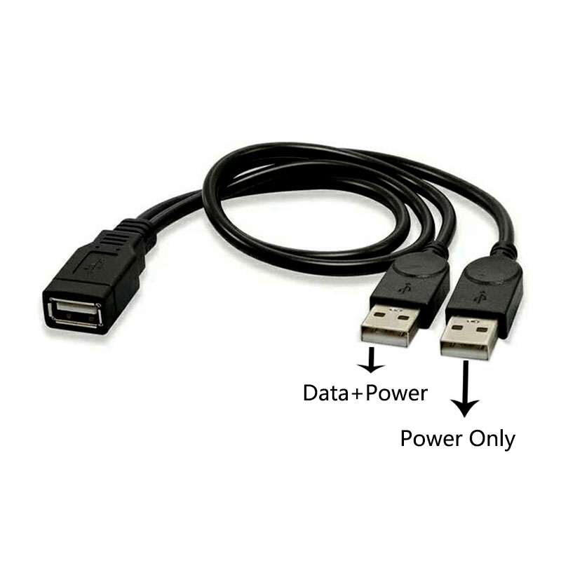 30cm USB 3,0 a USB 3,0 2,0 USB hembra a USB Dual m... – Grandado