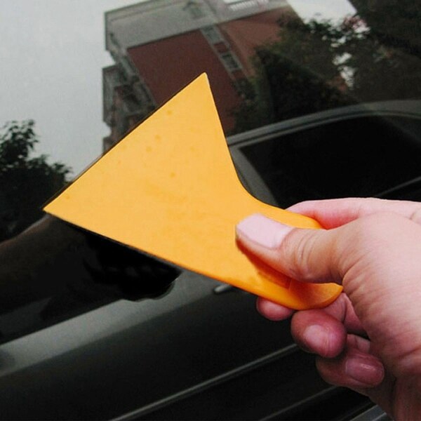 Plastic Yellow Auto Car Window Sticker Film Scrape... – Grandado