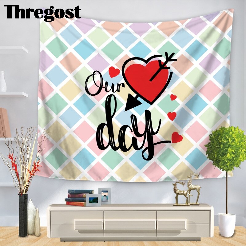 Thregost Moderne Polyester Geometrische Gedrukt Wa... – Vicedeal