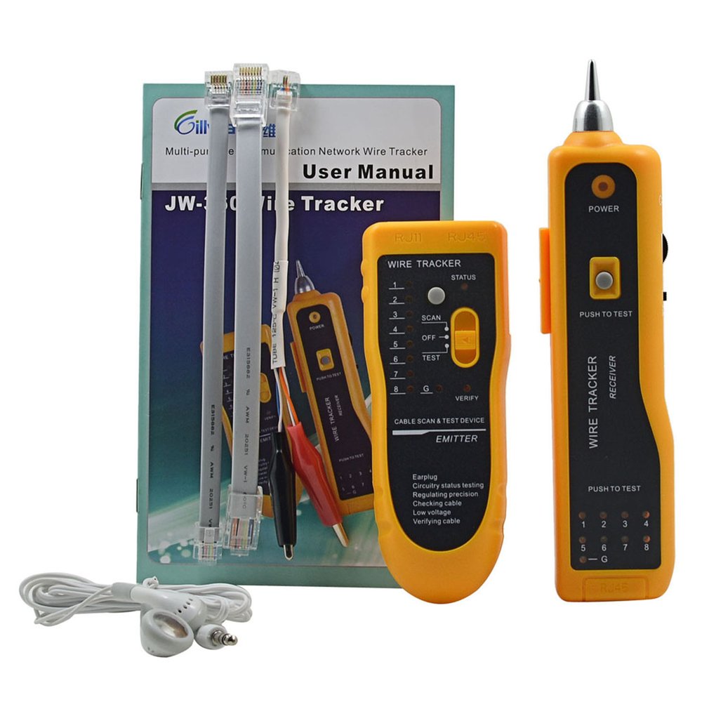 JW-360 LAN Network Cable Tester Telephone Wire Tra... – Vicedeal