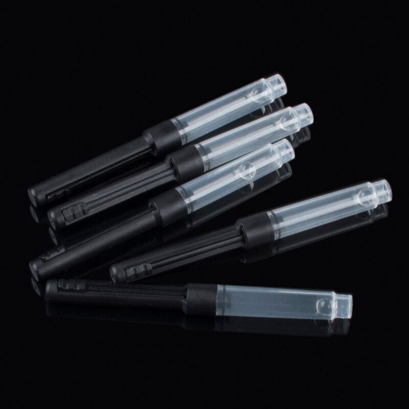 5PCS Plastic Transparent Tube Body Fountain Pen Co... – Vicedeal