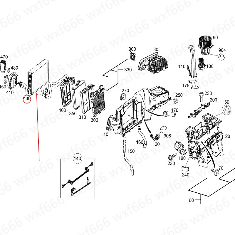 Air conditioning evaporation core Air conditioner ... – Grandado