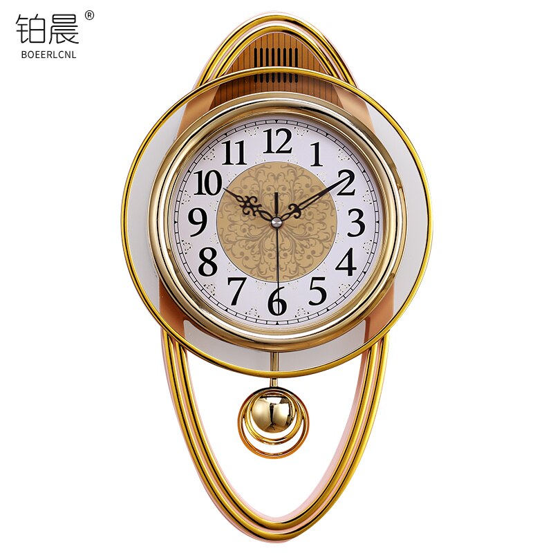 Vintage Wall Clock Swing Clock Wall Watch Mechanis... – Grandado