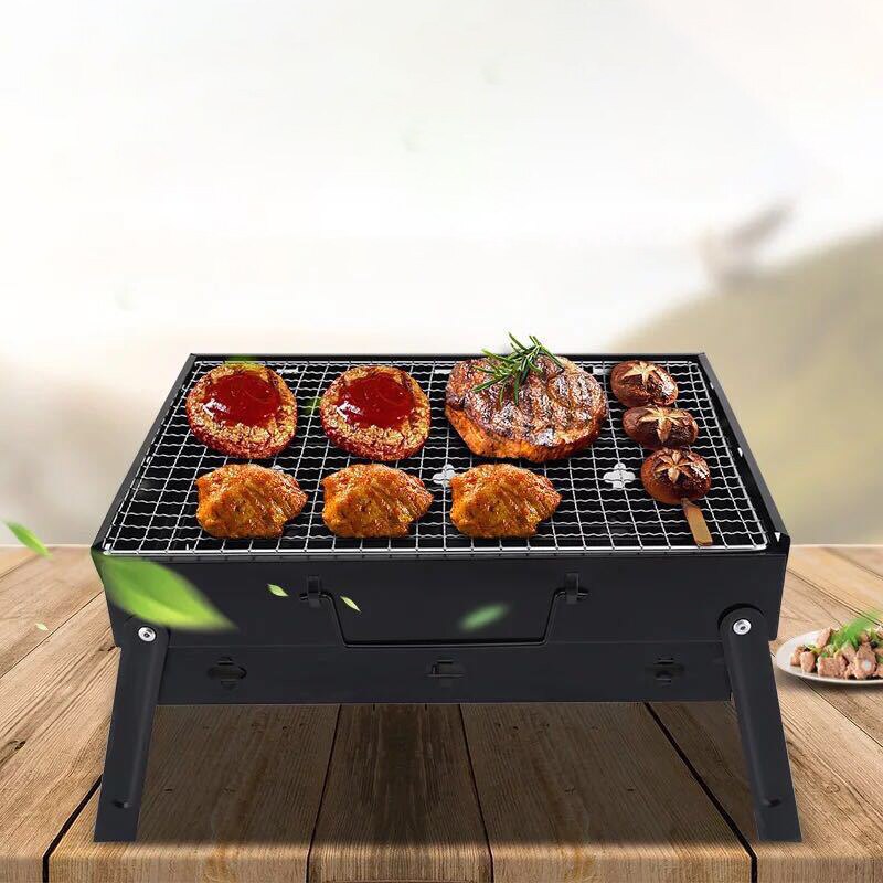 Portable BBQ Grills Folding Charcoal Grill Shish K... – Grandado