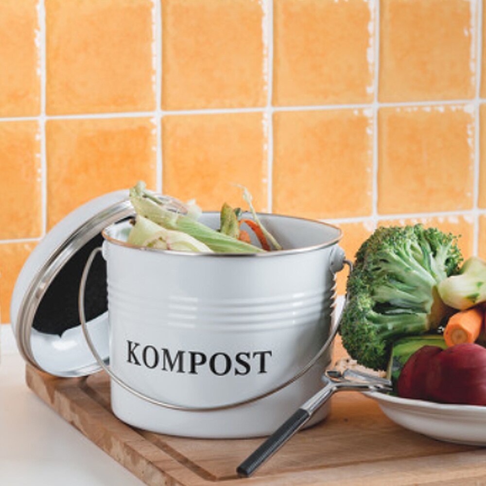 4.5L Voedsel Afval Bin Compost Vat Keuken Opslag H... – Grandado