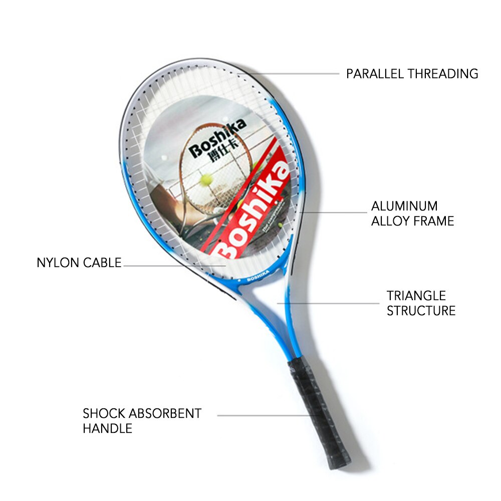 Aluminum Alloy Tennis Racket Lightweight Shockproo... – Grandado