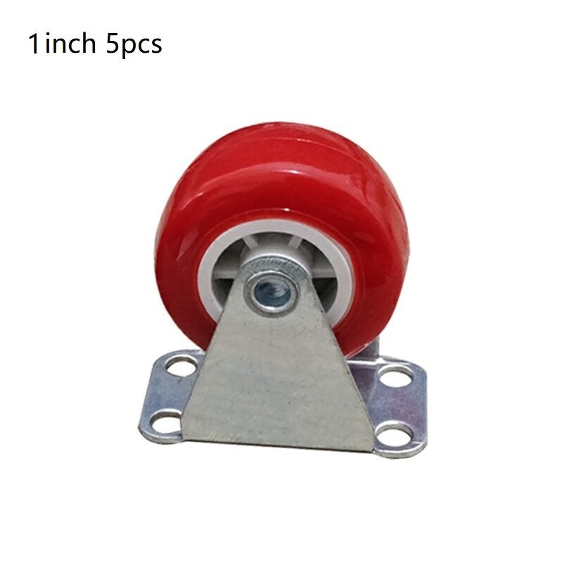 4pcs Furniture Casters Wheels Soft Rubber Swivel C... – Grandado