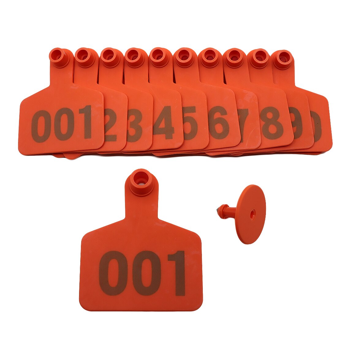 100Pcs Cattle Ear Tags Cow Larger Plastic Livestoc... – Grandado