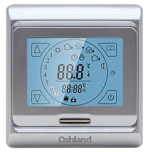 Silver Color Digital Underfloor Heating Thermostat... – Grandado