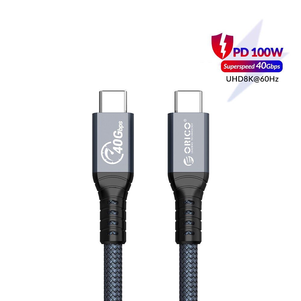 ORICO Thunderbolt 4 PD Cable Video 8K@60Hz 40Gbps ... – Grandado