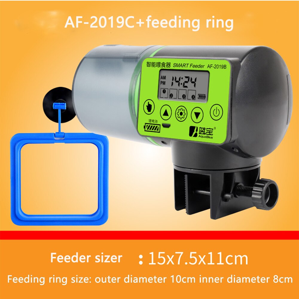 Electric Automatic Fish Food Feeder Tank Feeding R... – Grandado