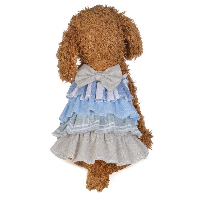 H91 Cute Spring Summer Dog Dress Clothes Puppy Dog... – Grandado