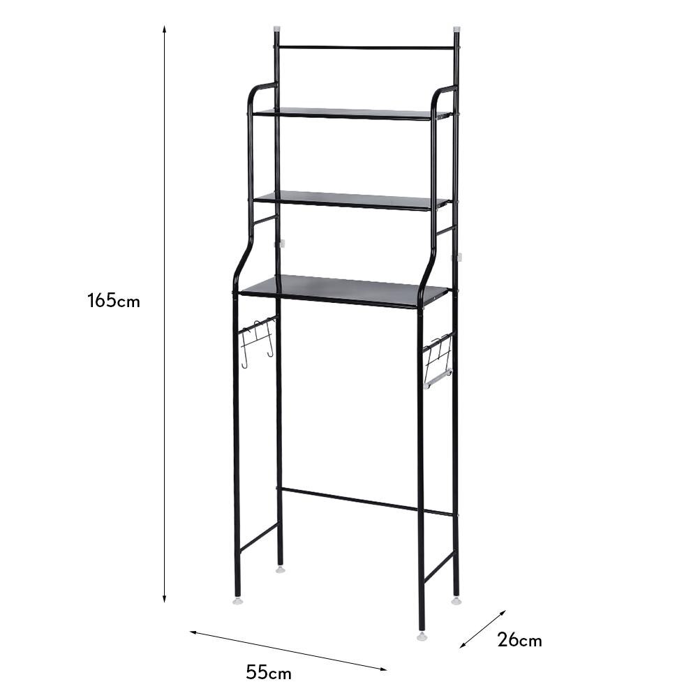 Thicken Stainless Steel Rack Toilet Cabinet Shelvi... – Vicedeal