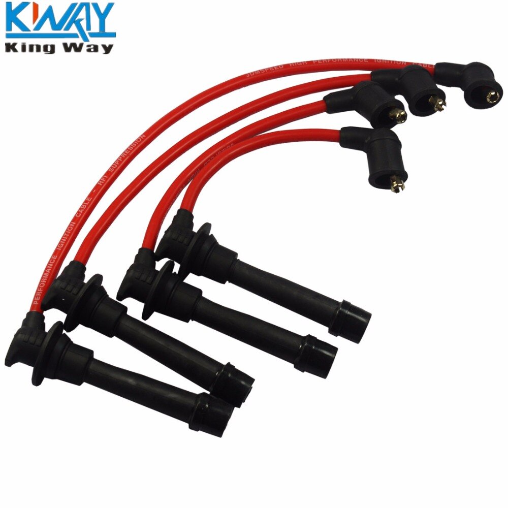-King Way- 4PCS Performance Ignition Spark Plug Wi... – Grandado