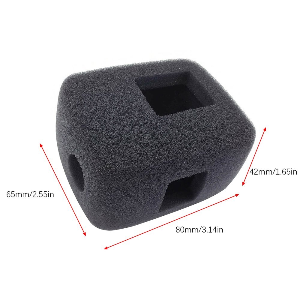 Pour GoPro 7 6 5 coupe-vent mousse réduction du br... – Grandado