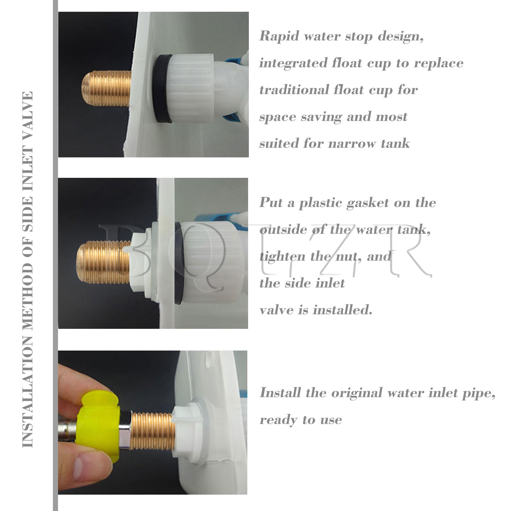 Glacier Bay Toilet Tank Lid Toilet Cistern Dual Flush Push Button Valve ...