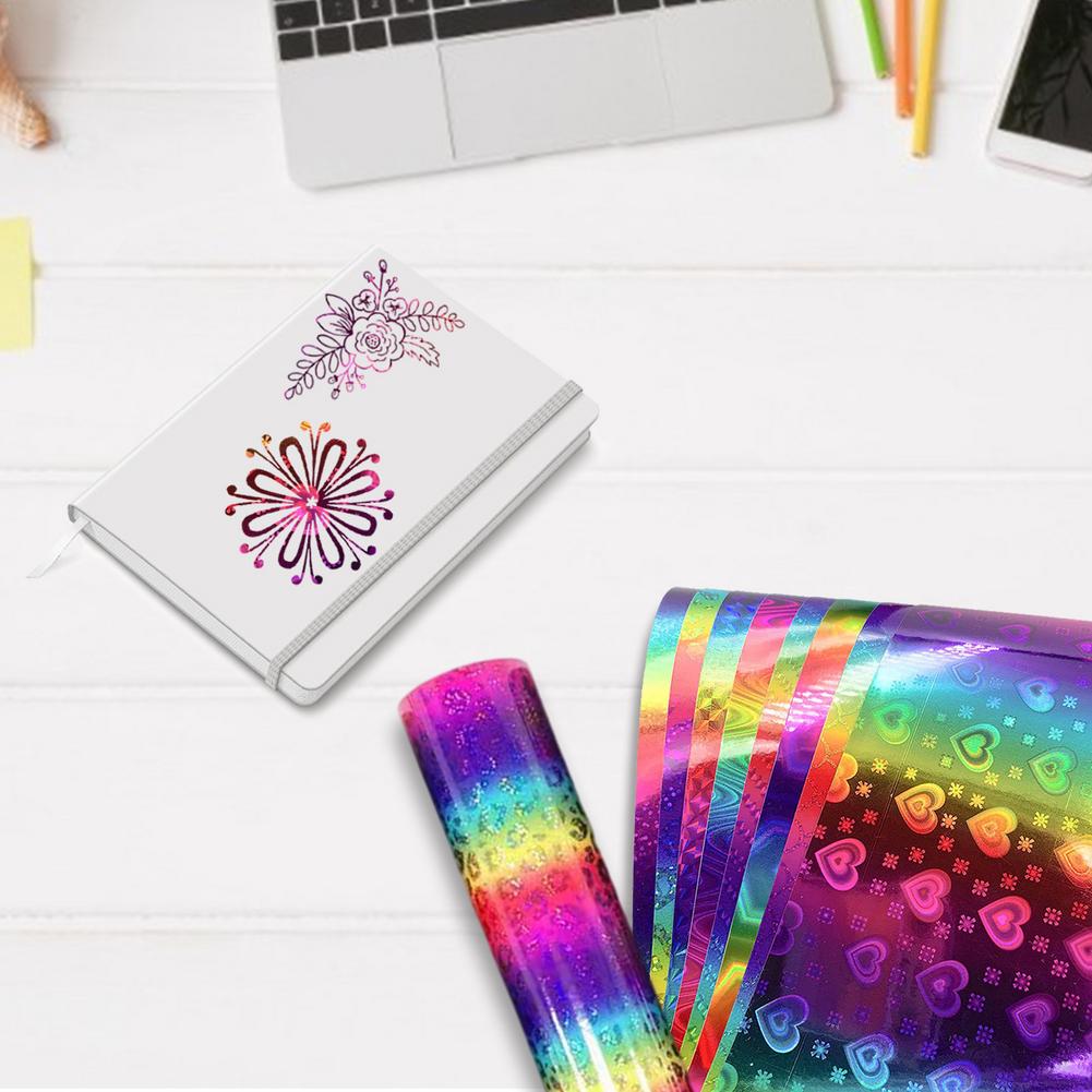 Holographic Sparkle Rainbow Gradient Indoor Adhesi... – Grandado