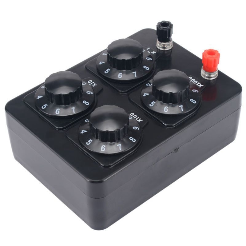 GTBL 0-9999 Ohm Simple Resistance Box Precision Va... – Vicedeal