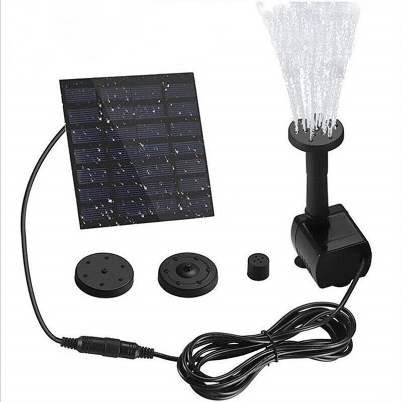 Mini Solar- Wasser Brunnen Schwimmbad Teich Wasser... – Grandado