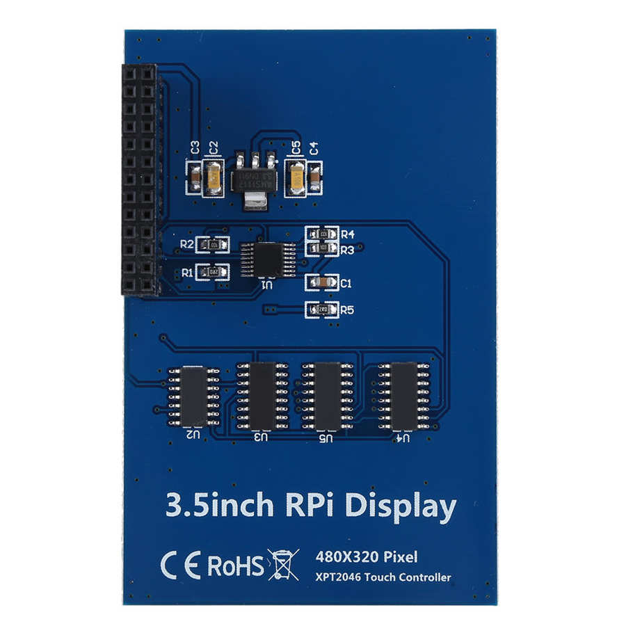 3.5inch RPi Display 480x320 4B Resistive Touch Mon... – Grandado