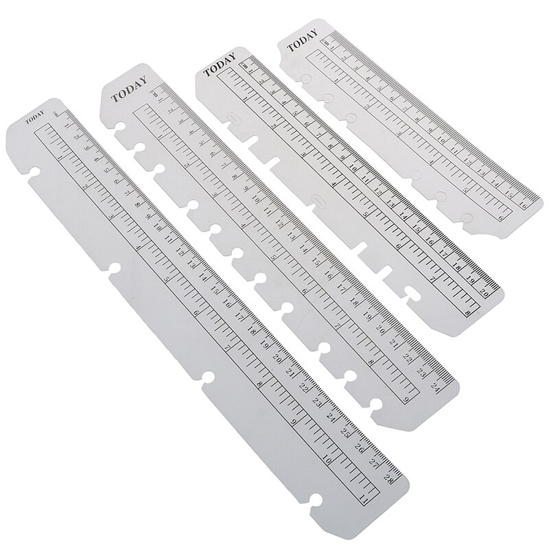 2pcs Rulers A4 A5 A6 B5 Planner For Spiral Noteboo... – Grandado