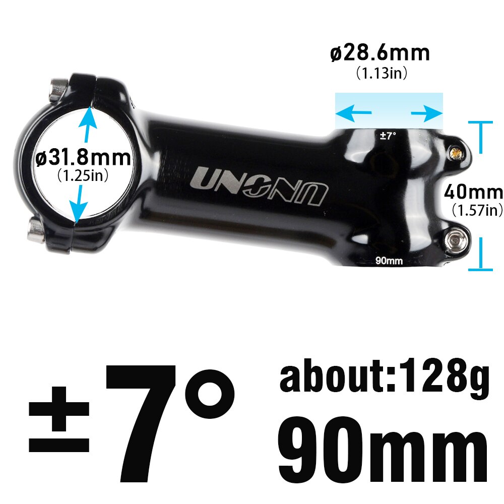 UNO Bike Stem 7 17 Degree Mountain Bicycle smooth ... – Vicedeal