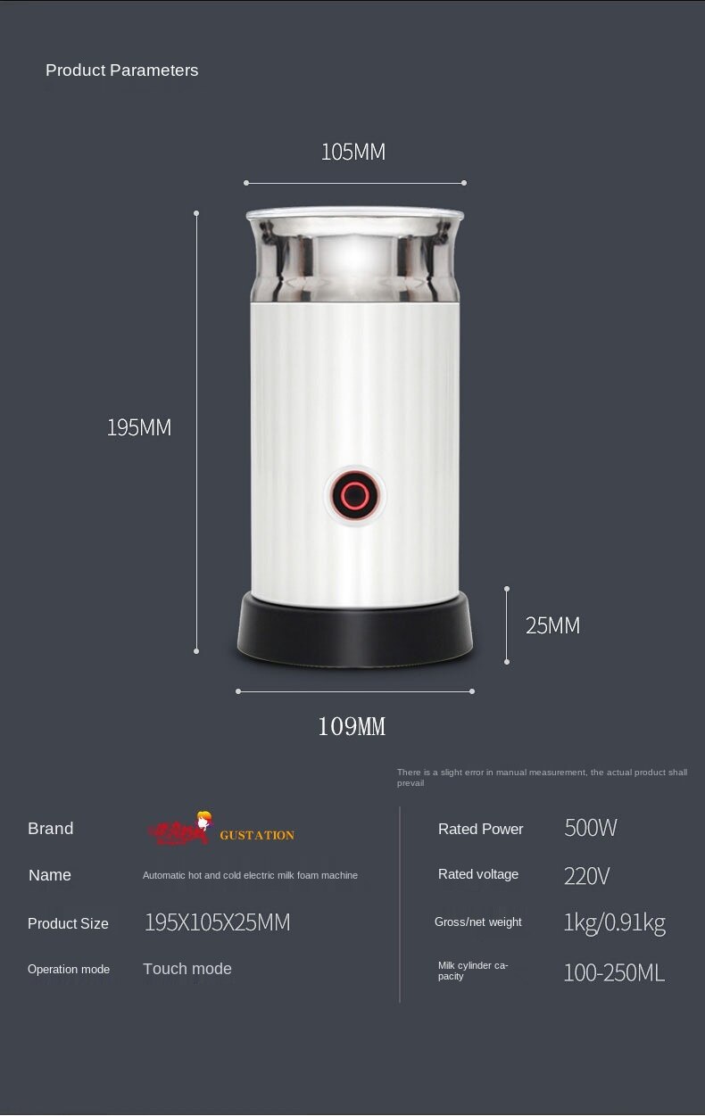 Automatic Milk Foam Machine Milk Heater and Cold M... – Grandado