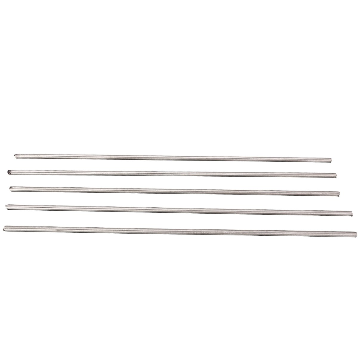 5Pcs 4x250mm Silver Titanium Rod Welding Rod Metal... – Grandado