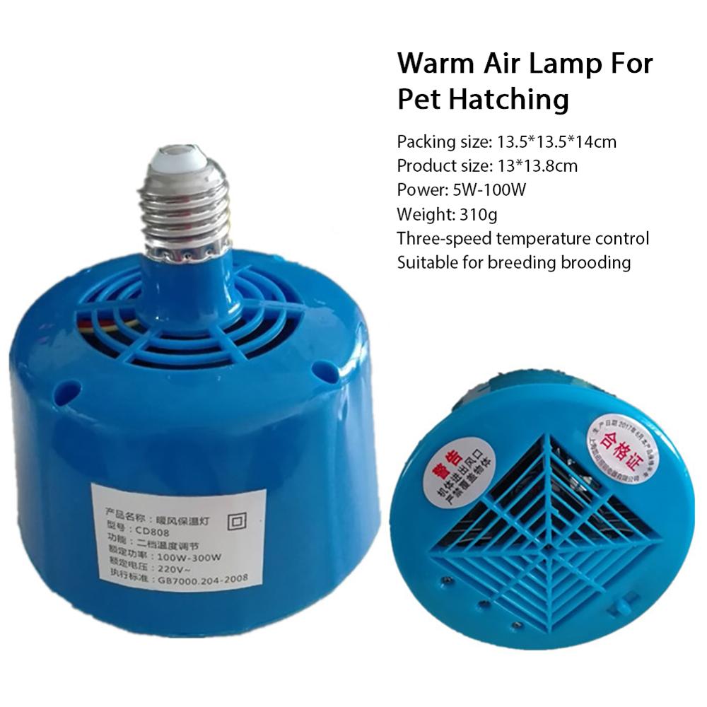 Pet Warmte Lamp met Warm Fan LED Verlichting Licht... – Grandado