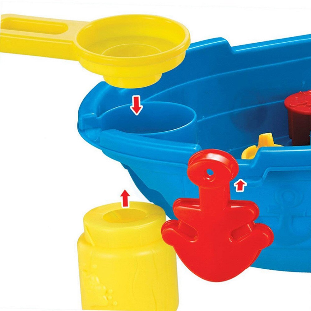 Sand Water Table Outdoor Garden Sandbox Set Kids O... – Grandado