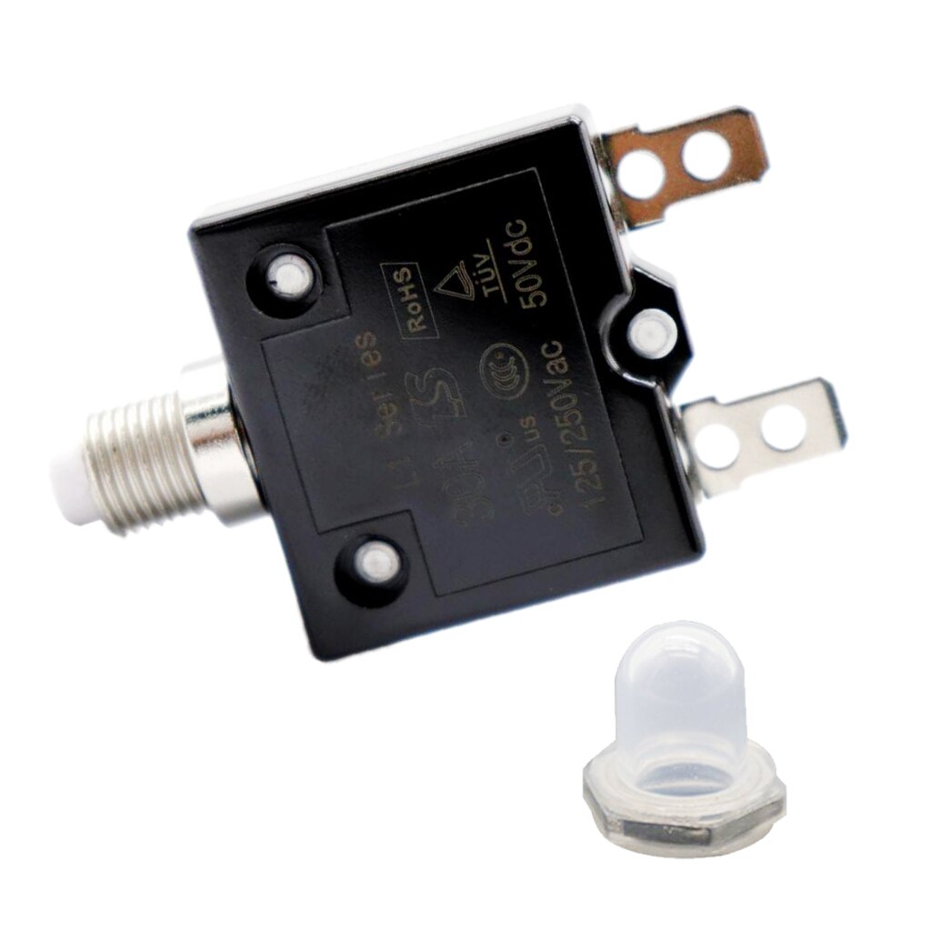 30 Amp Drukknop Stroomonderbrekers Met Waterdichte... – Vicedeal
