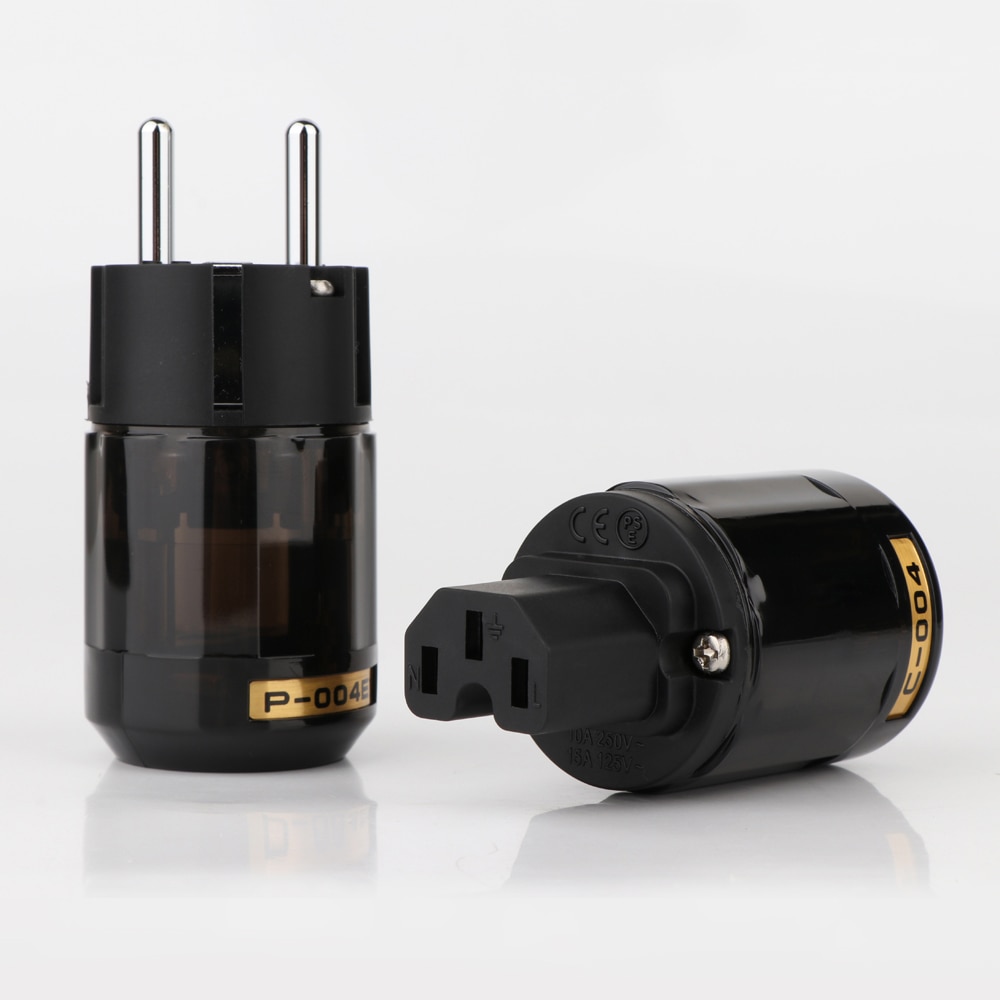 Paar P-004E Eur Stekker Schuko Plug C-004 Iec Conn... – Vicedeal