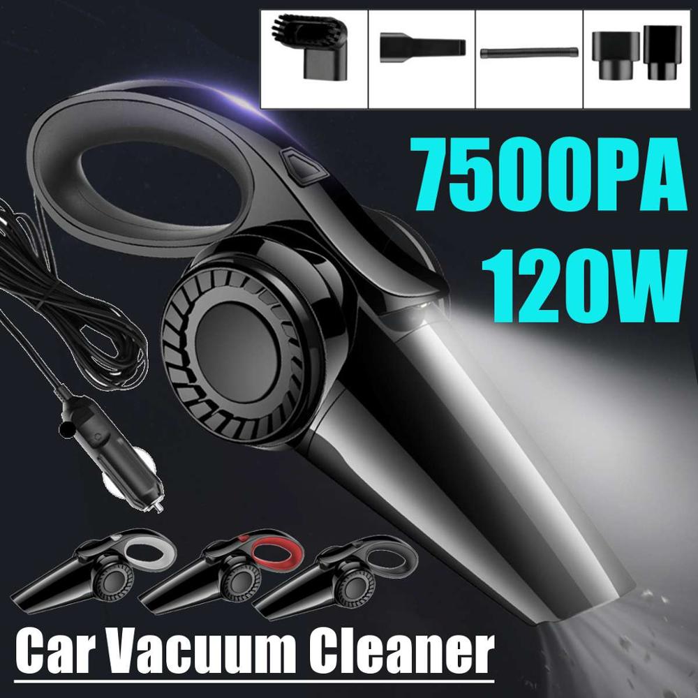 120W 7500Pa Auto Stofzuiger Hoge Zuigkracht Voor A... – Grandado