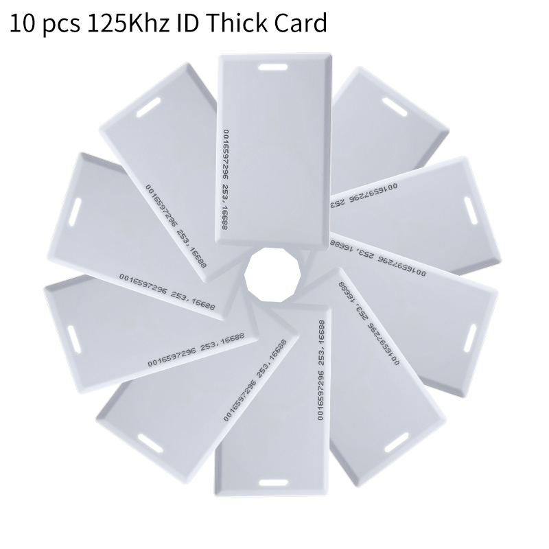 10 stks/batch Inductie ID Witte Kaart, EM4100 Alle... – Vicedeal