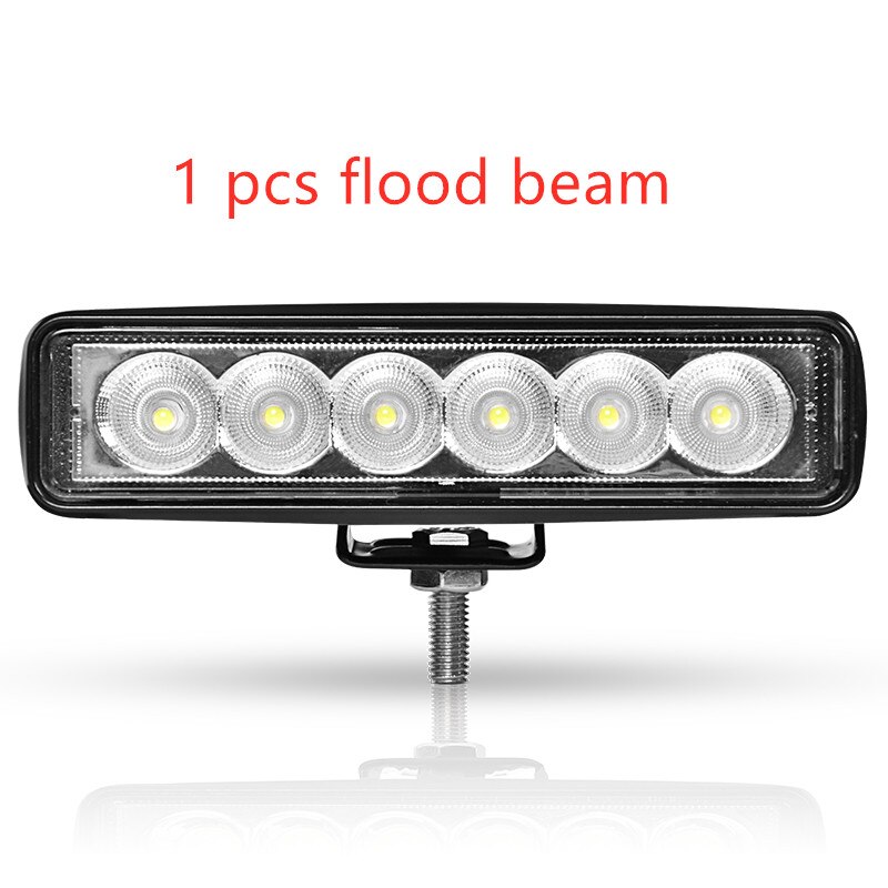 6Inch Led Verlichting Bar 18W Spot Beam Spotlight ... – Grandado