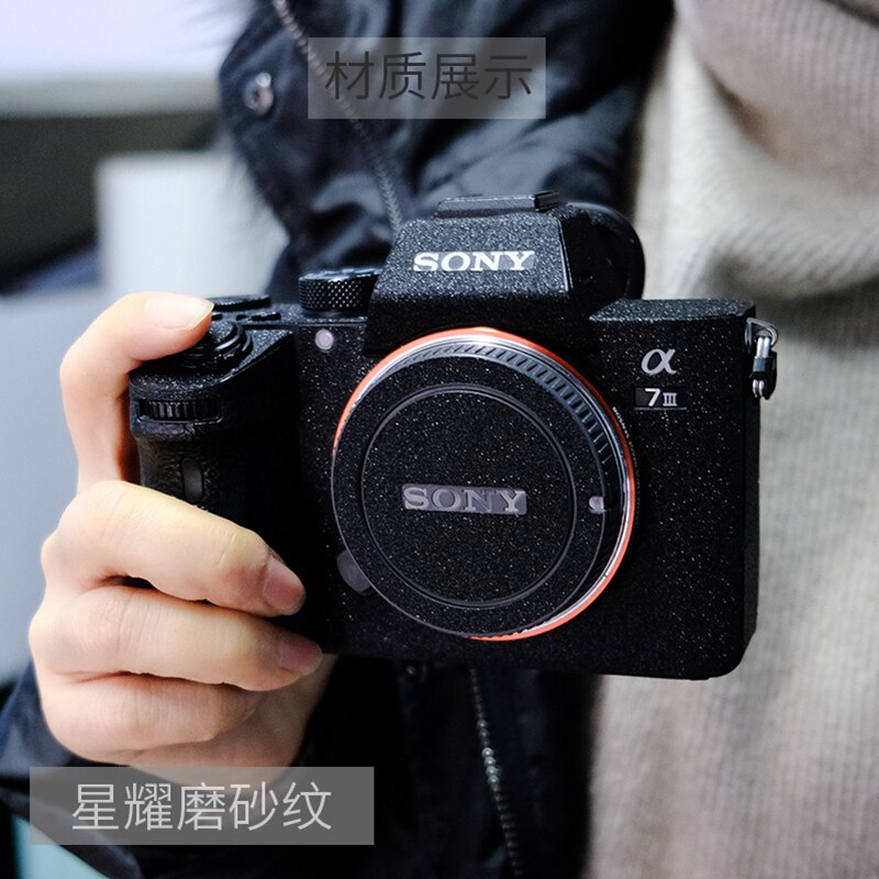 Camera Body protective Sticker skin Film for SONY ... – Grandado